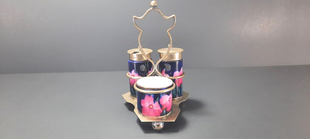 Imperial Rouge George Jones Condiment Set C.1905 - Etsy