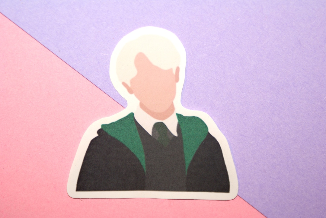 Draco Malfoy Sticker, Glossy - Etsy