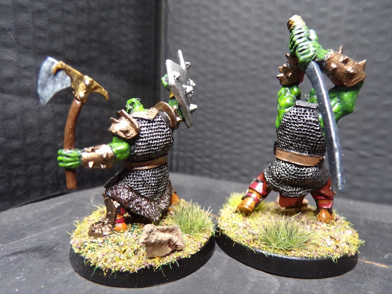 Orc Painted Miniature, Dnd, Dungeons and Dragons - Etsy
