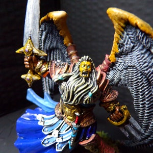 Angel Warrior Painted Miniature, Solar Angel, Dungeons and Dragons ...
