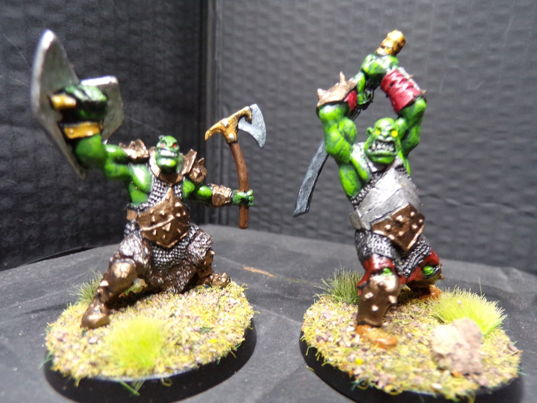 Orc Painted Miniature, Dnd, Dungeons and Dragons - Etsy