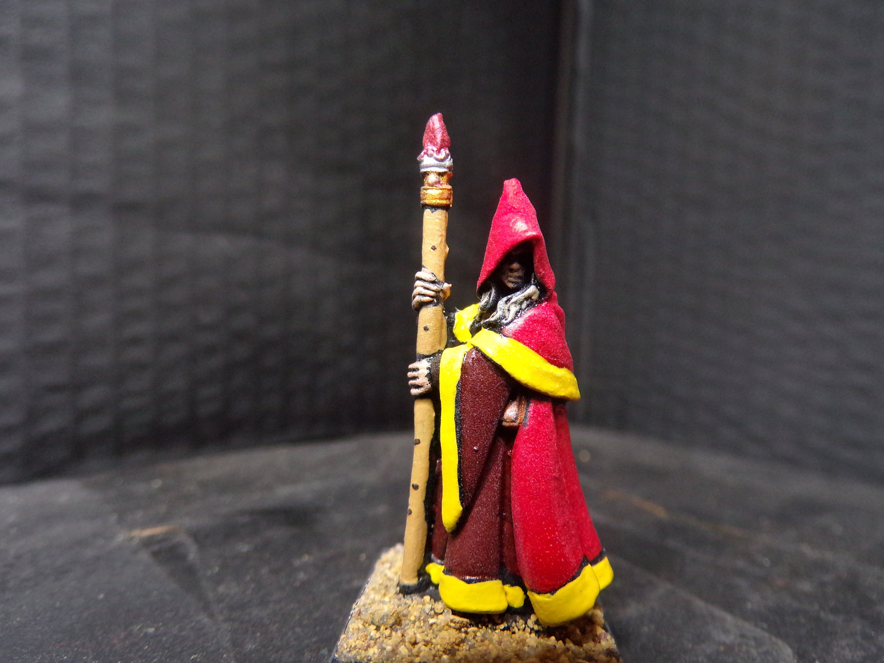 Wizard Painted Miniature Sorcerer Mage Red Wizard of Thay - Etsy Singapore