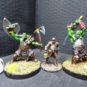 Orc Painted Miniature, Dnd, Dungeons and Dragons - Etsy