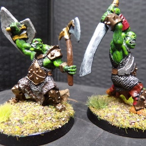 Orc Painted Miniature, Dnd, Dungeons and Dragons - Etsy