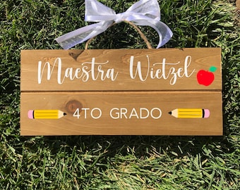 Mrs Classroom Sign - Etsy