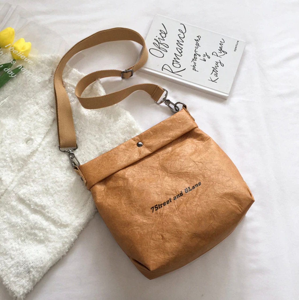 Eco Friendly Paper Bag Crossbody Pattern Purse - Etsy