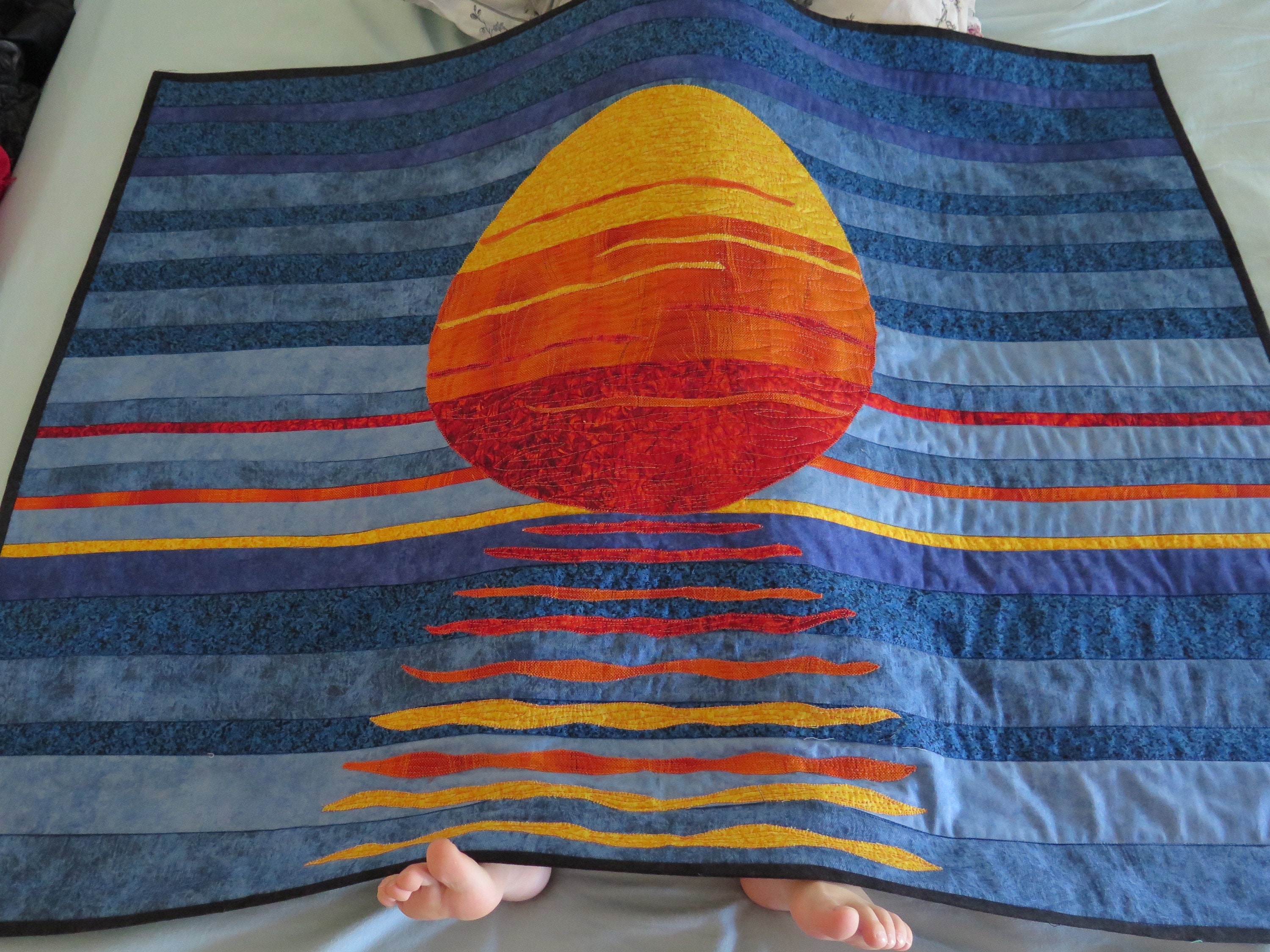 Sunset Quilt PATTERN Quilting Pattern Moonrise Sewing - Etsy Canada