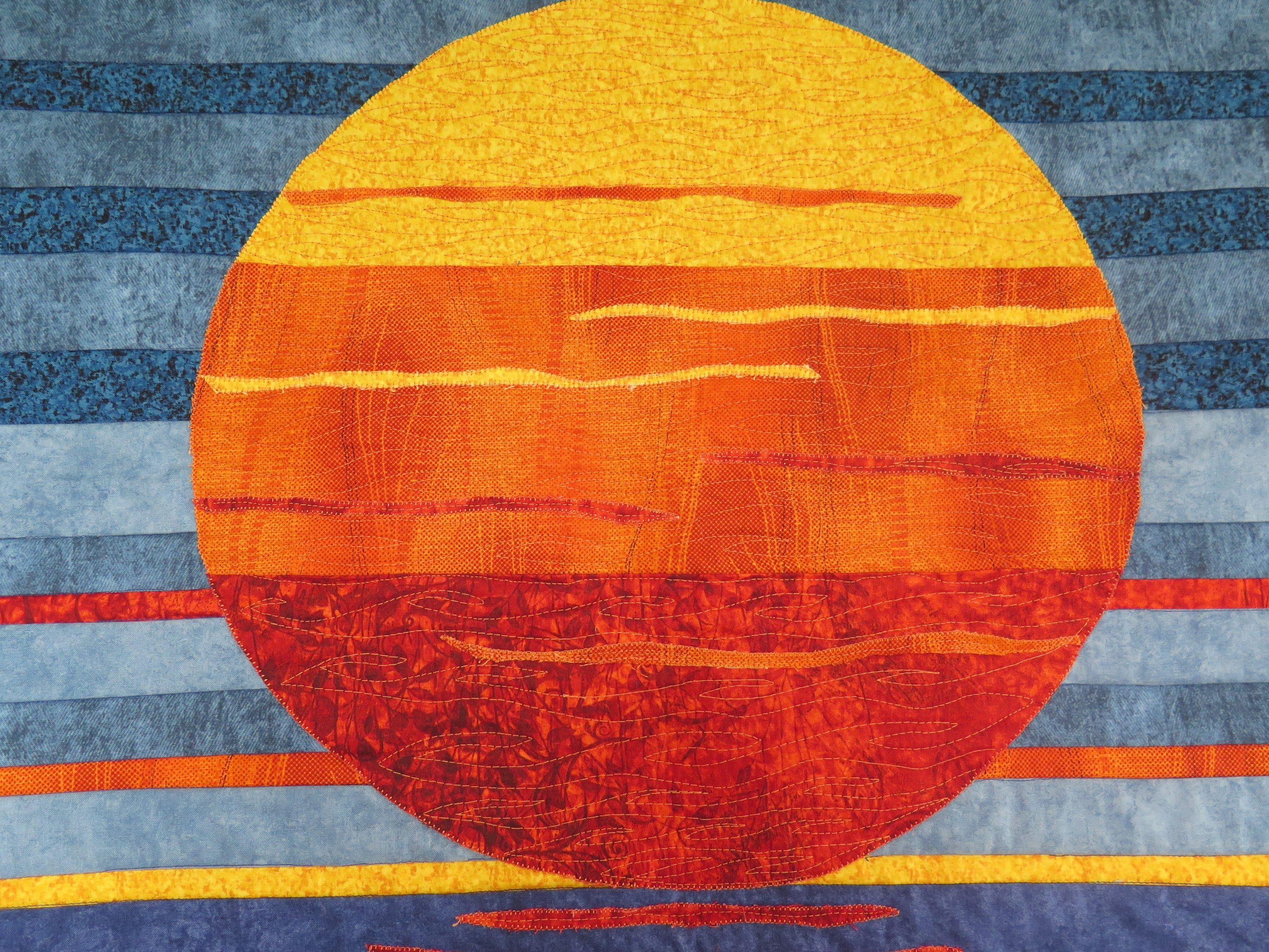 Sunset Quilt PATTERN Quilting Pattern Moonrise Sewing - Etsy