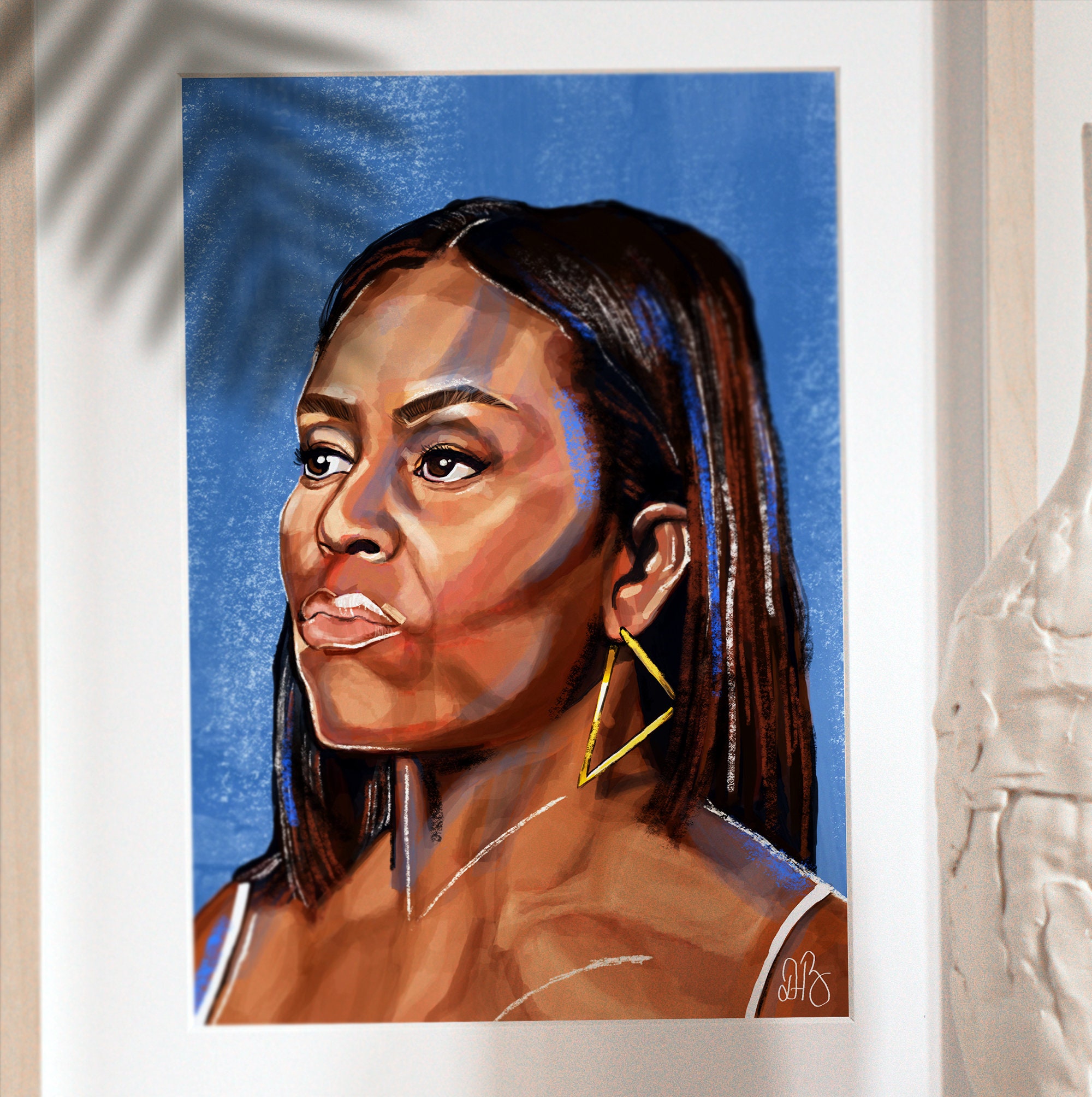 Michelle Obama poster Michelle Obama print Inspirational | Etsy