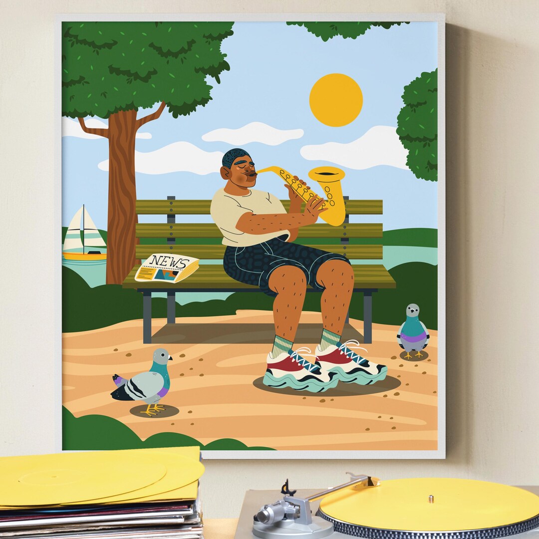 Black Art Print, Pressing Comb Poster, Hot Comb Illustration, Home ...