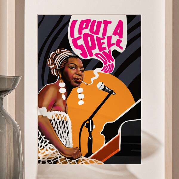 Nina Simone Poster - Etsy
