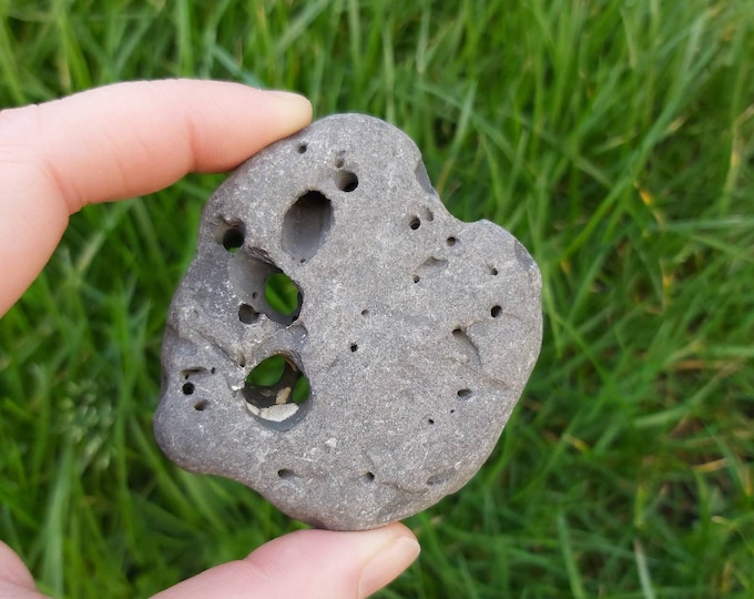 Irish Hag Stone, Holey Stone, Adder Stone, Odin Stone, Witch Stone ...