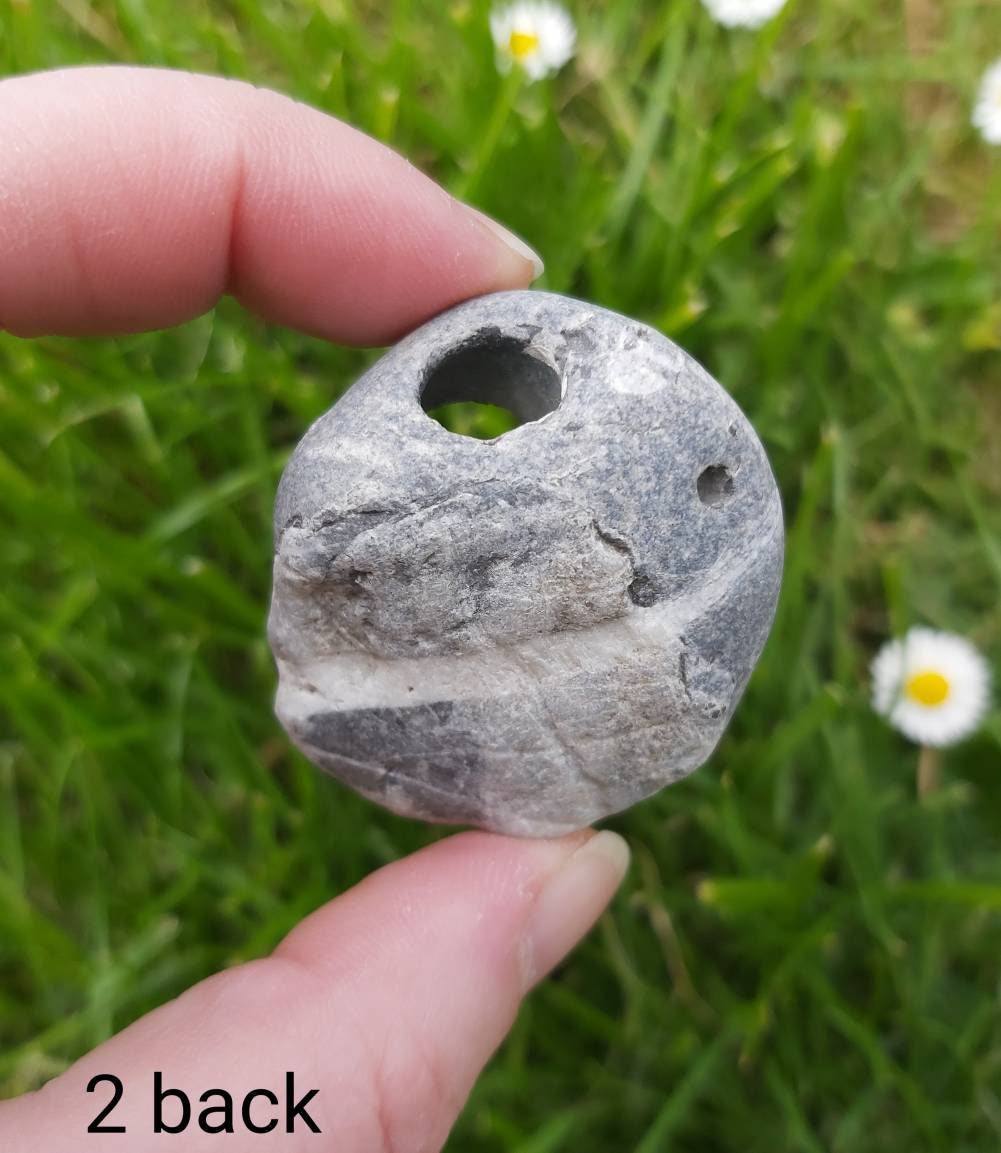 1 5 Irish Hag Stones Choose Your Own Holey Stone Adder | Etsy