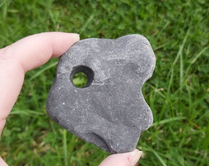 Irish Hag Stone, Holey Stone, Adder Stone, Odin Stone, Witch Stone ...