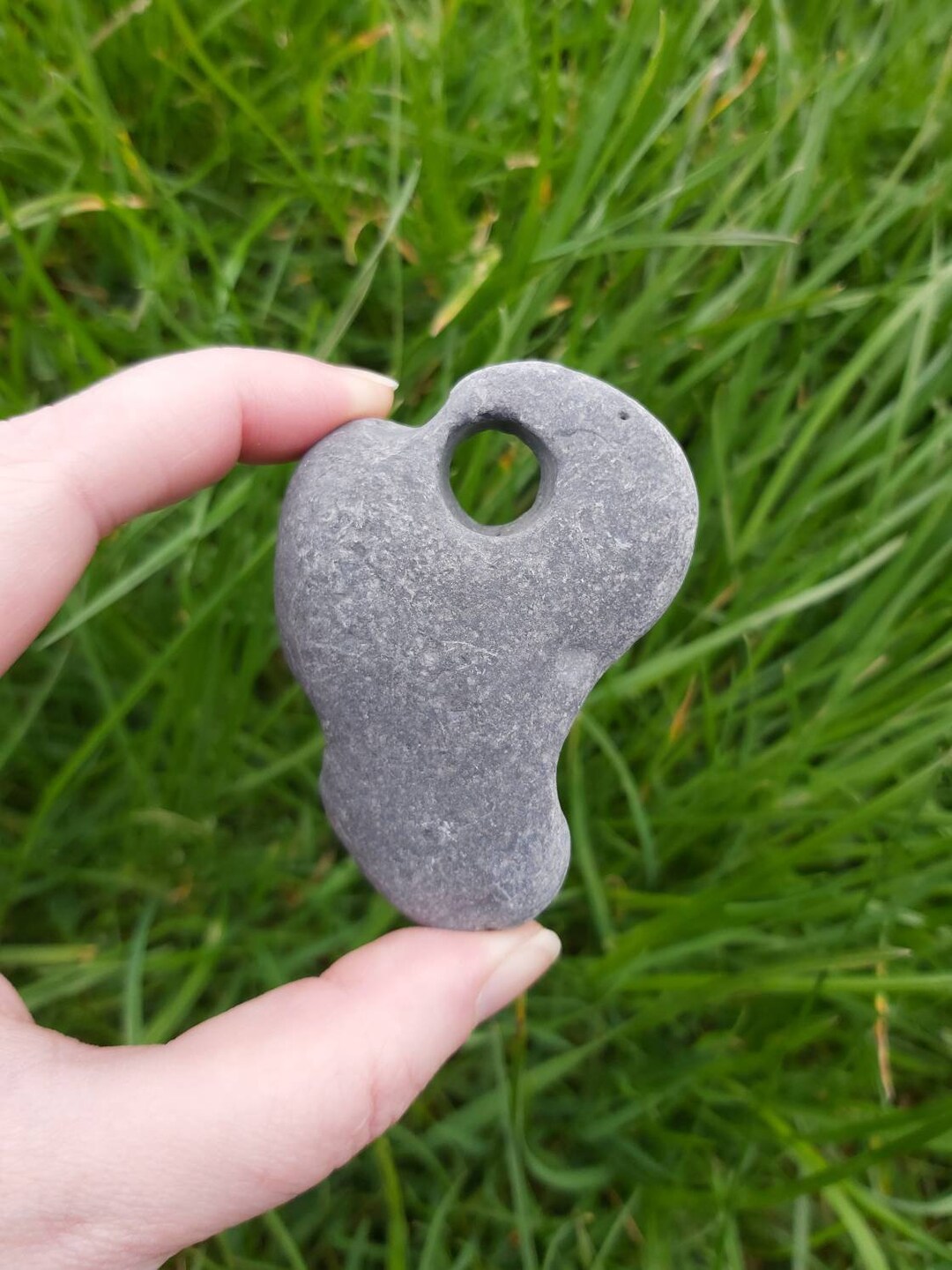 Irish Hag Stone, Holey Stone, Adder Stone, Odin Stone, Witch Stone ...