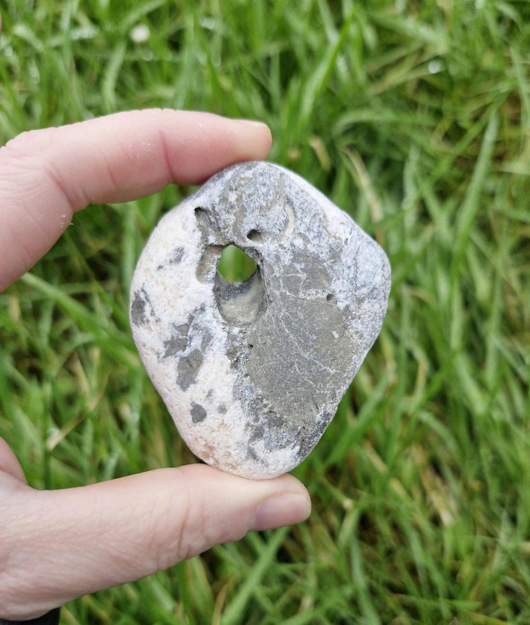 Irish Hag Stone, Holey Stone, Adder Stone, Odin Stone, Witch Stone ...