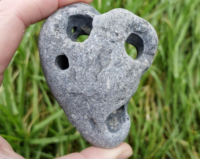 Irish Hag Stone, Holey Stone, Adder Stone, Odin Stone, Witch Stone ...