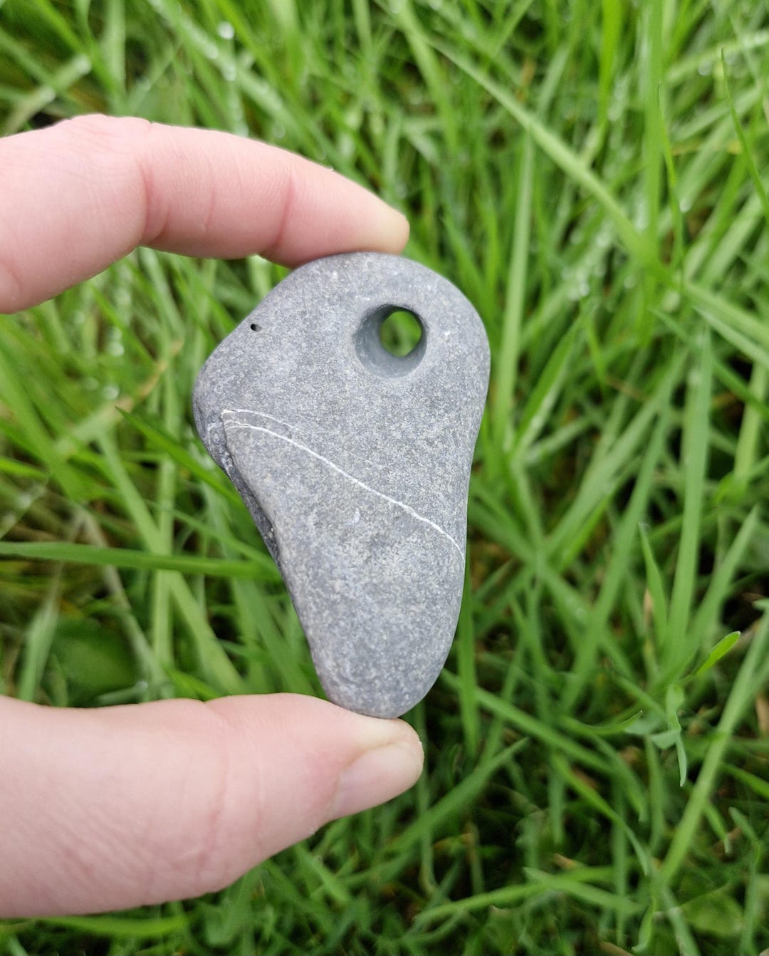 Irish Hag Stone, Holey Stone, Adder Stone, Odin Stone, Witch Stone ...