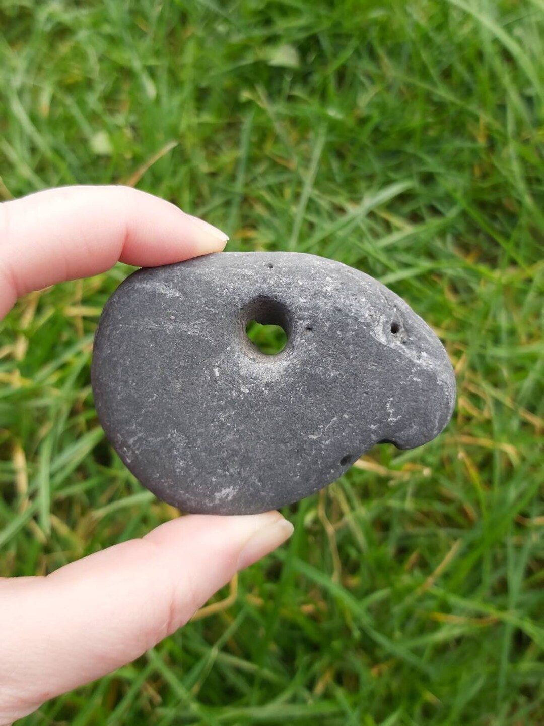 Irish Hag Stone, Holey Stone, Adder Stone, Odin Stone, Witch Stone ...