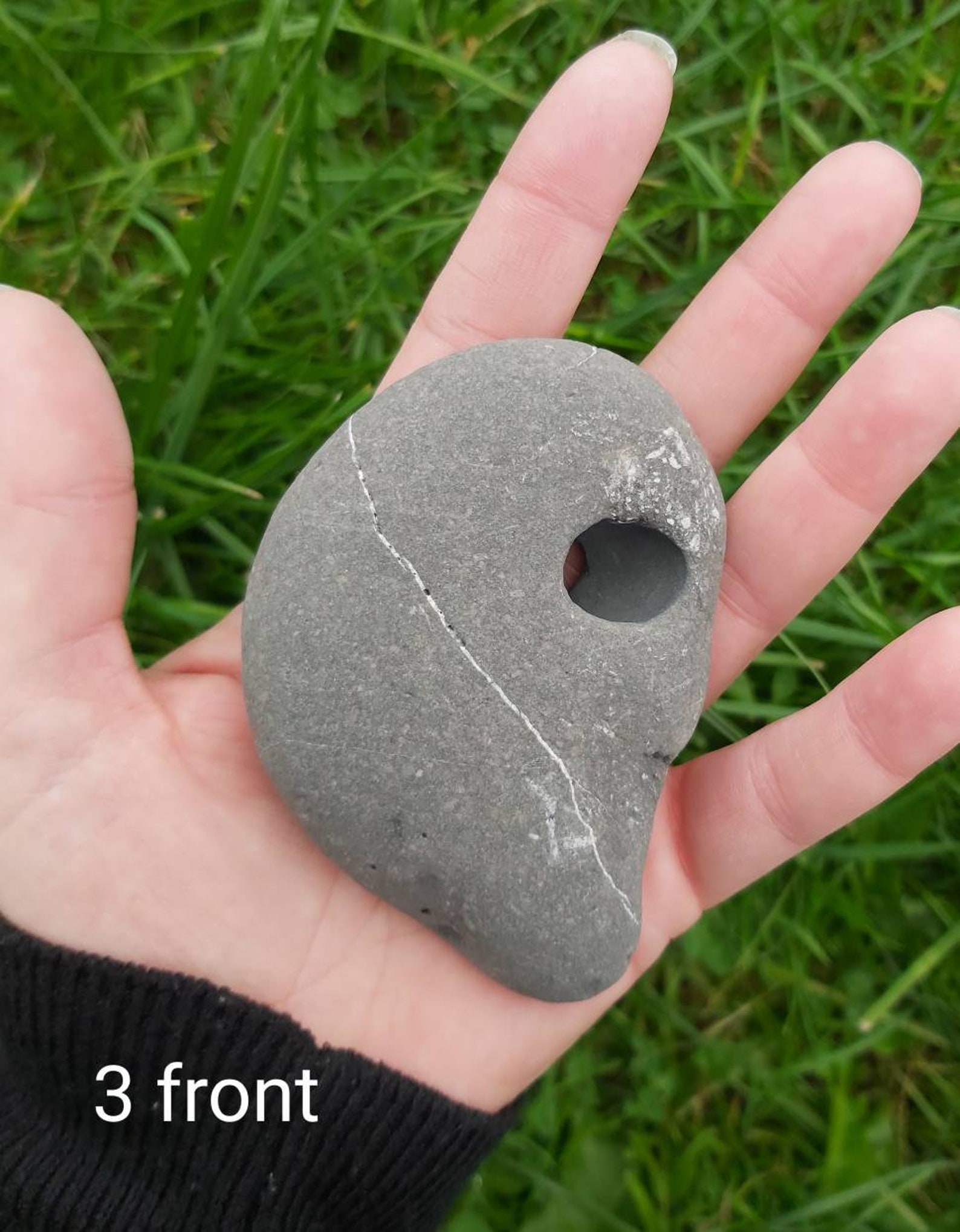 1 5 EXTRA LARGE Irish Hag Stones, Choose Your Own, Holey Stone, Adder ...
