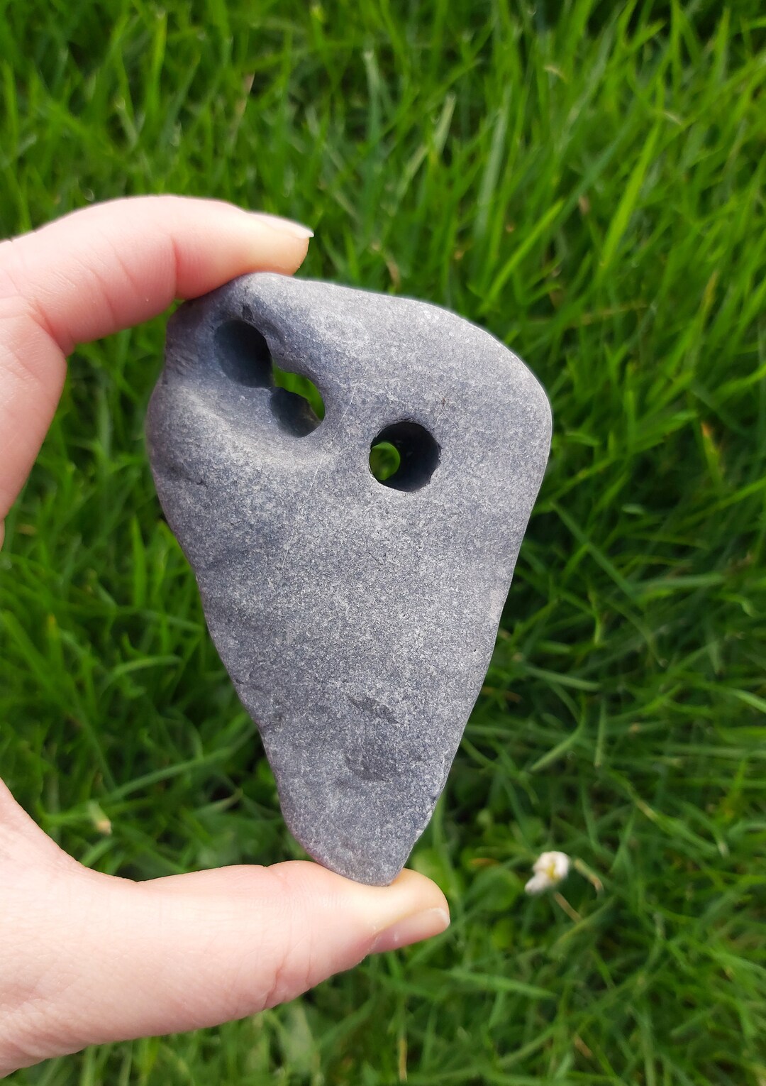 Irish Hag Stone, Holey Stone, Adder Stone, Odin Stone, Witch Stone ...