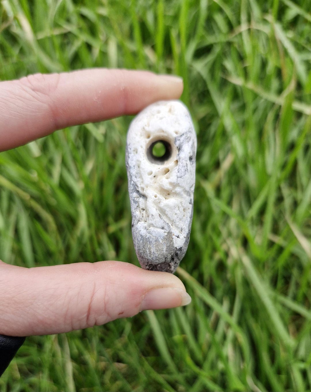 Irish Hag Stone, Holey Stone, Adder Stone, Odin Stone, Witch Stone ...