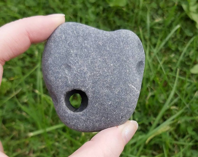 Irish Hag Stone, Holey Stone, Adder Stone, Odin Stone, Witch Stone ...