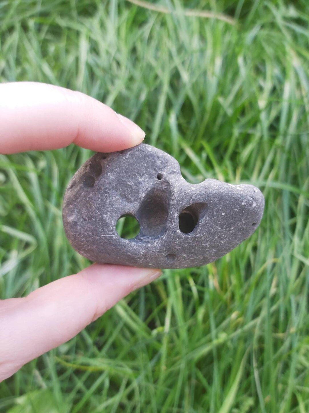 Irish Hag Stone, Holey Stone, Adder Stone, Odin Stone, Witch Stone ...