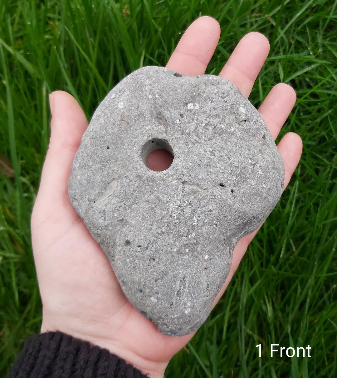 1 5 EXTRA LARGE Irish Hag Stones, Choose Your Own, Holey Stone, Adder ...
