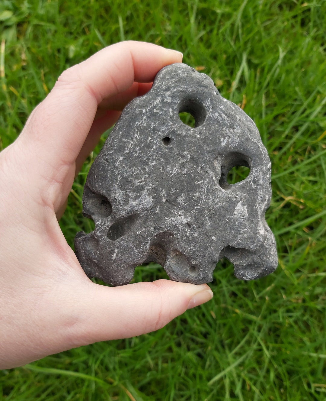 Irish Hag Stone, Holey Stone, Adder Stone, Odin Stone, Witch Stone ...