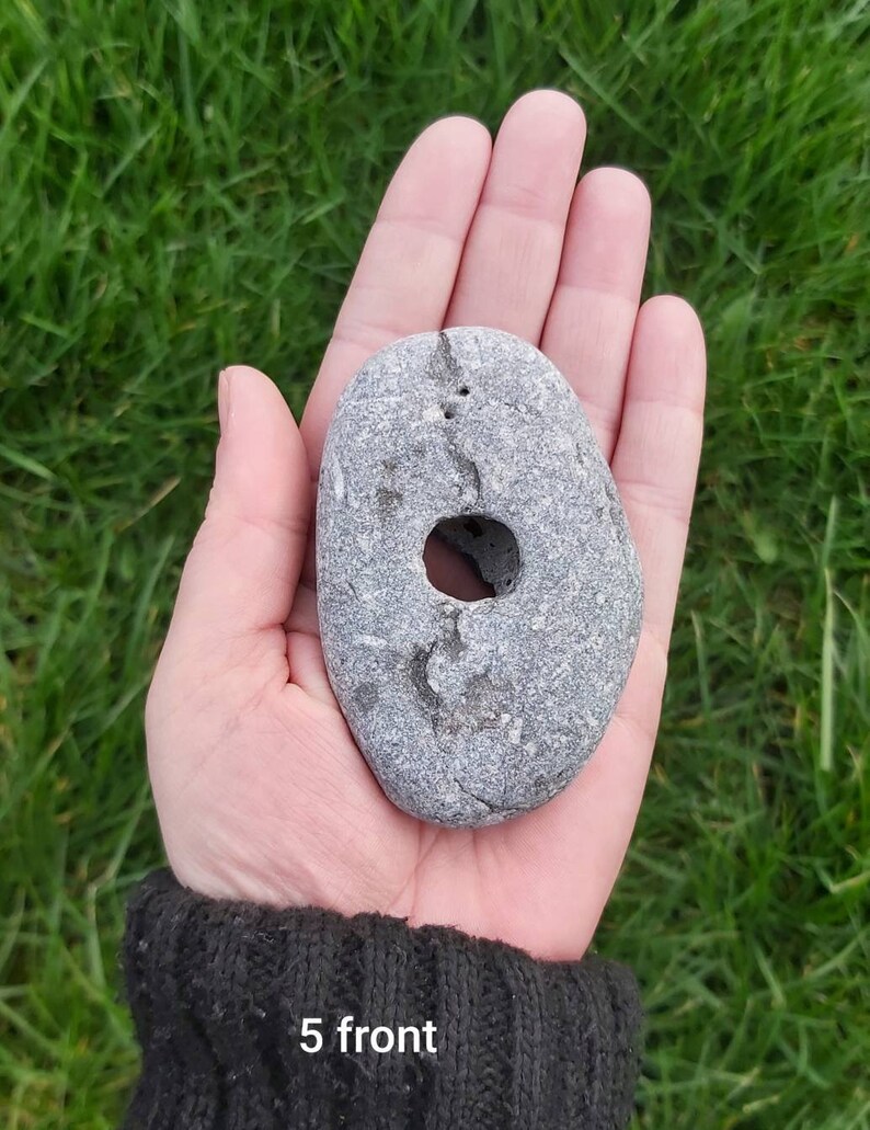 1 5 EXTRA LARGE Irish Hag Stones Choose Your Own Holey | Etsy