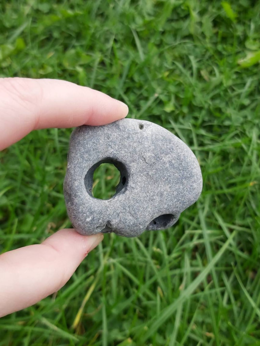 Irish Hag Stone, Holey Stone, Adder Stone, Odin Stone, Witch Stone ...