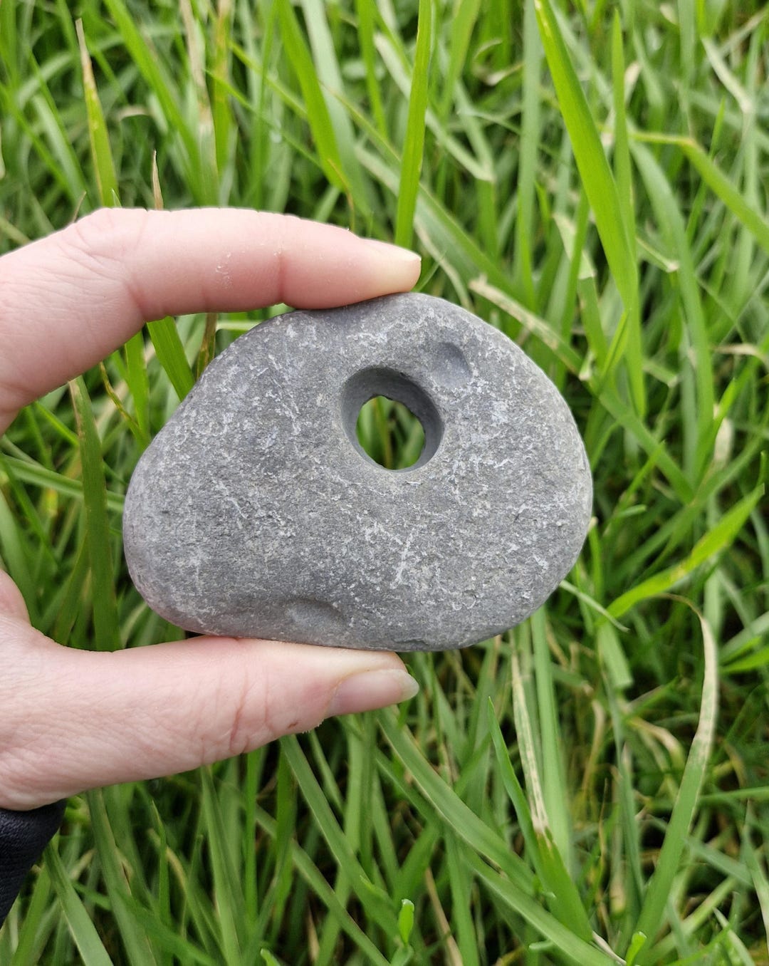 Irish Hag Stone, Holey Stone, Adder Stone, Odin Stone, Witch Stone ...