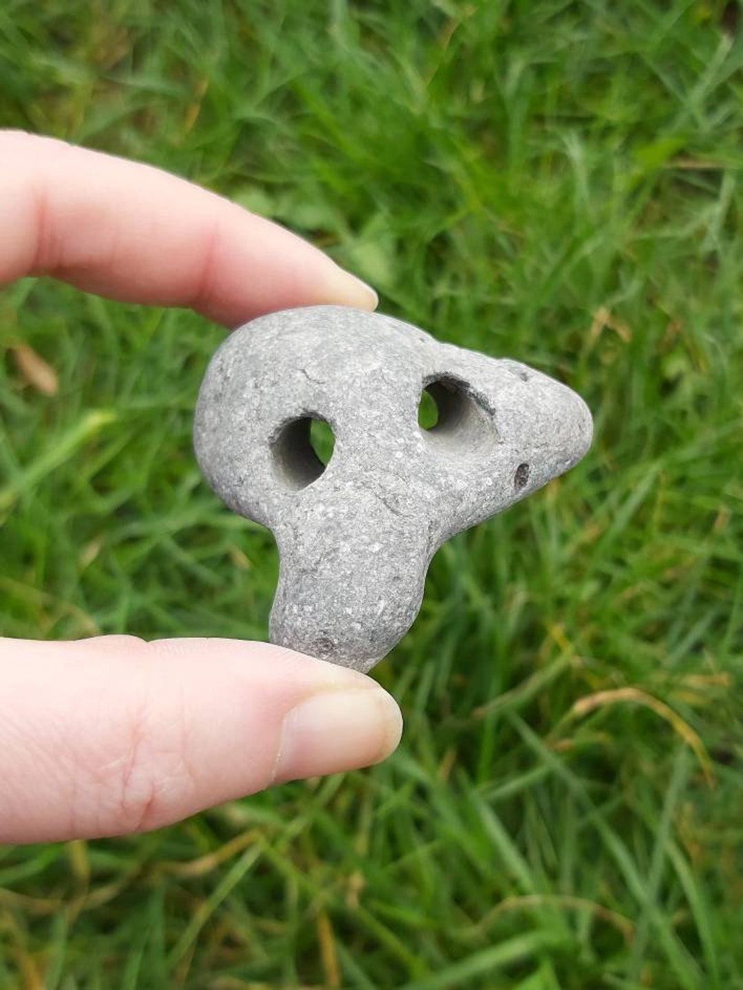 Irish Hag Stone, Holey Stone, Adder Stone, Odin Stone, Witch Stone ...