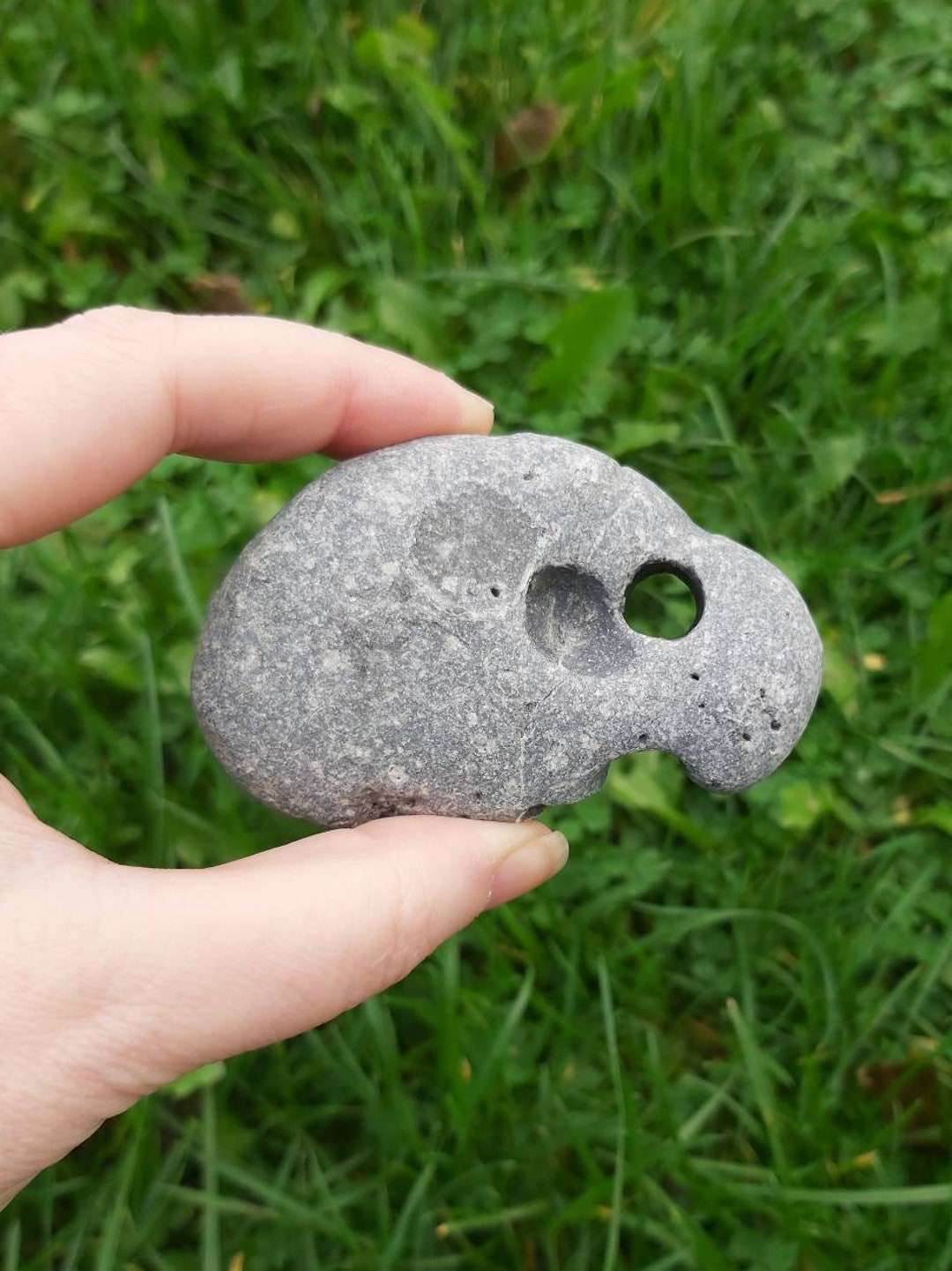 Irish Hag Stone, Holey Stone, Adder Stone, Odin Stone, Witch Stone ...