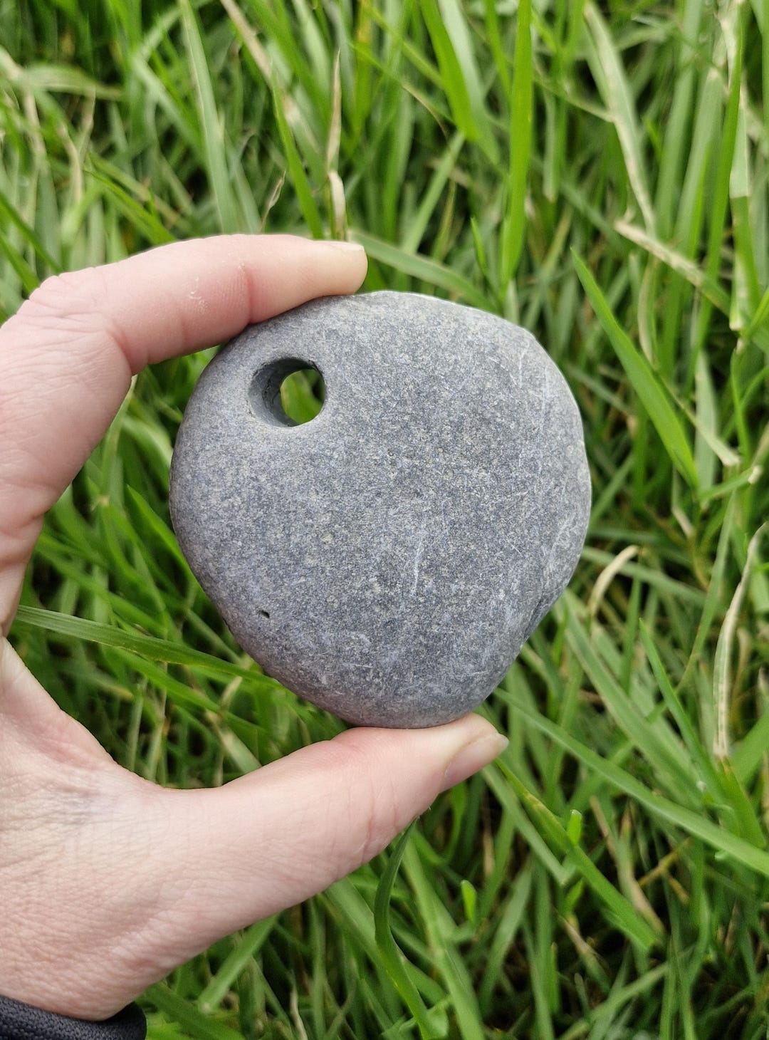 Irish Hag Stone, Holey Stone, Adder Stone, Odin Stone, Witch Stone ...