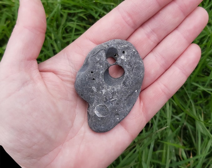 Irish Hag Stone, Holey Stone, Adder Stone, Odin Stone, Witch Stone ...