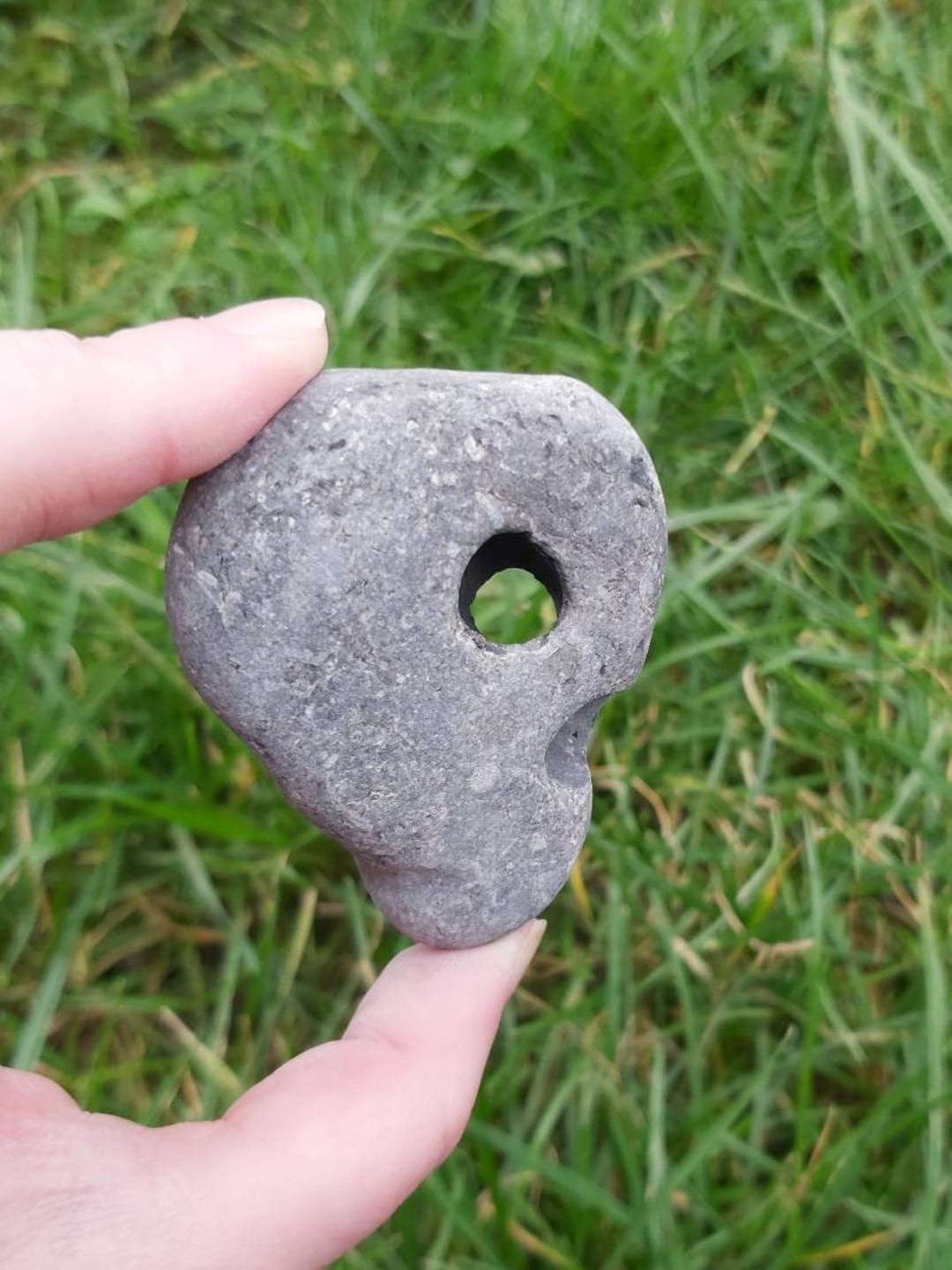 Irish Hag Stone, Holey Stone, Adder Stone, Odin Stone, Witch Stone ...