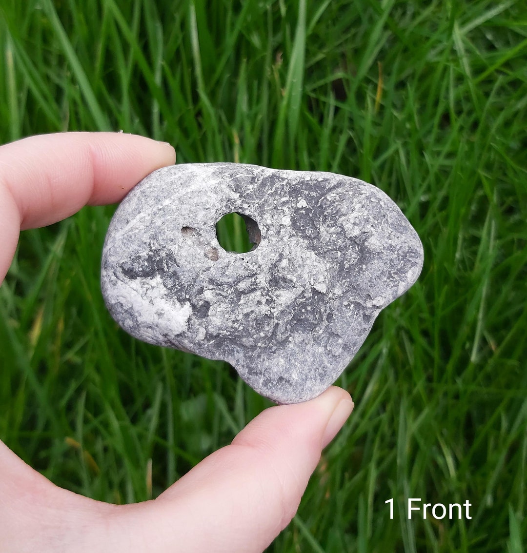 1 - 5 Irish Hag Stones, Choose Your Own, Holey Stone, Adder Stone, Odin ...