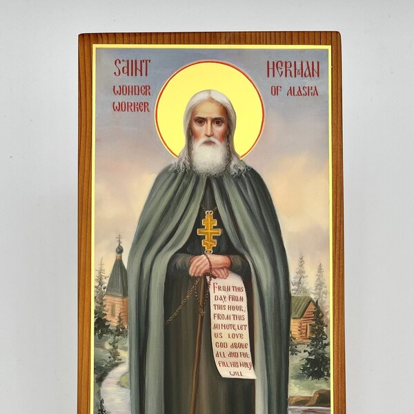 St Herman of Alaska Icon - Etsy