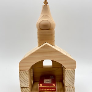 Orthodox Church Wooden Block Building Set. Handmade Educational Toy. - Etsy