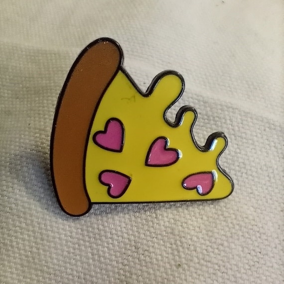 pizza pin,pizza,foodie pin,food pin,kawaii,pizza pie,… - Gem