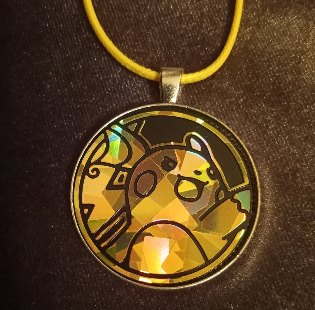 RAICHU Necklace,upcycled Coin Necklace,upcycled Character Necklace ...