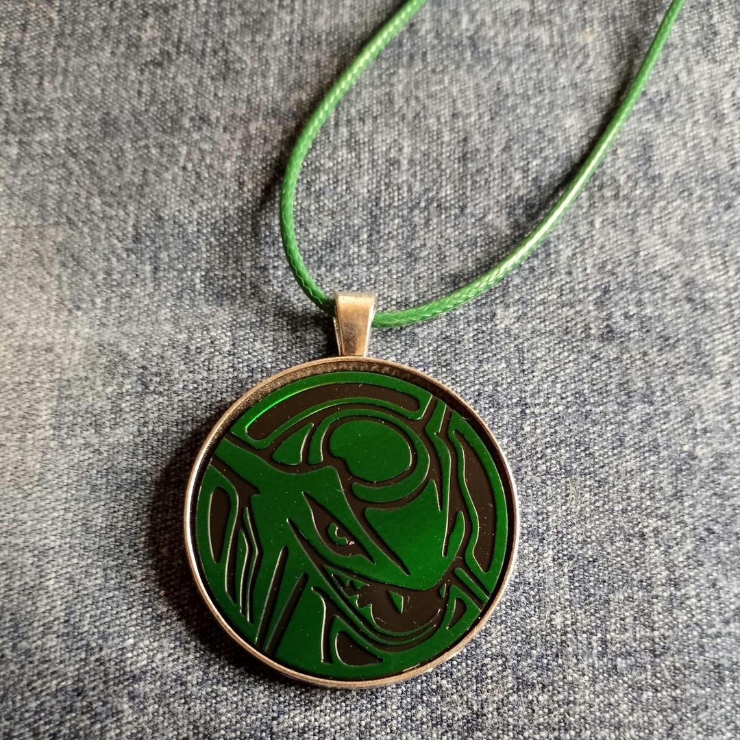 Rayquaza Necklace,upcycled Coin Necklace,upcycled Character Necklace ...