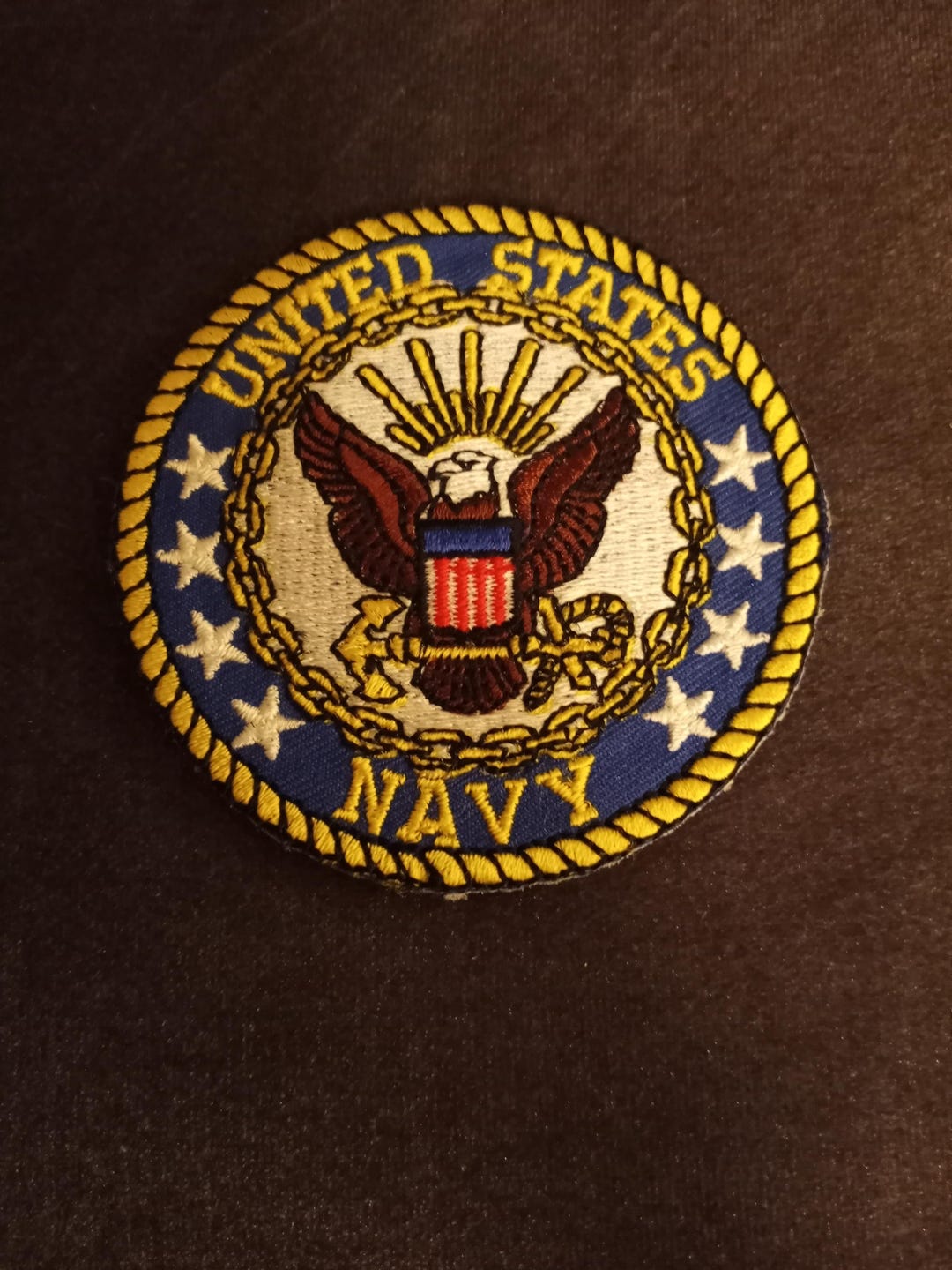 Us Navy Patch,naval Patch,eagle,anchor,stars,military,soldiers,america ...