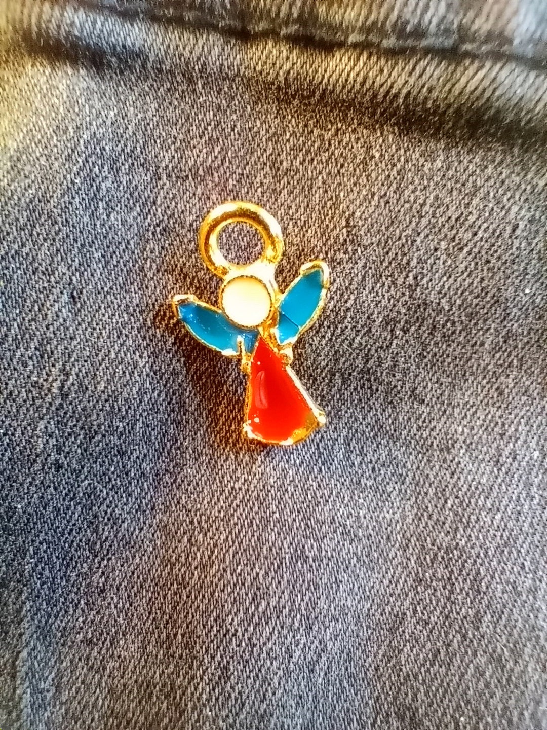 Red and Blue Angel Pin,red and Blue Pin,angel Pin,guardian Angel Pin ...