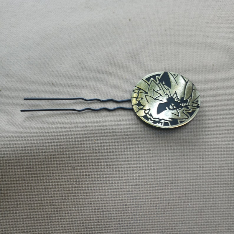 Zeraora Hair Pin,anime Hair Clip,kawaii Hair Pin,poke Coin Hair Pin ...
