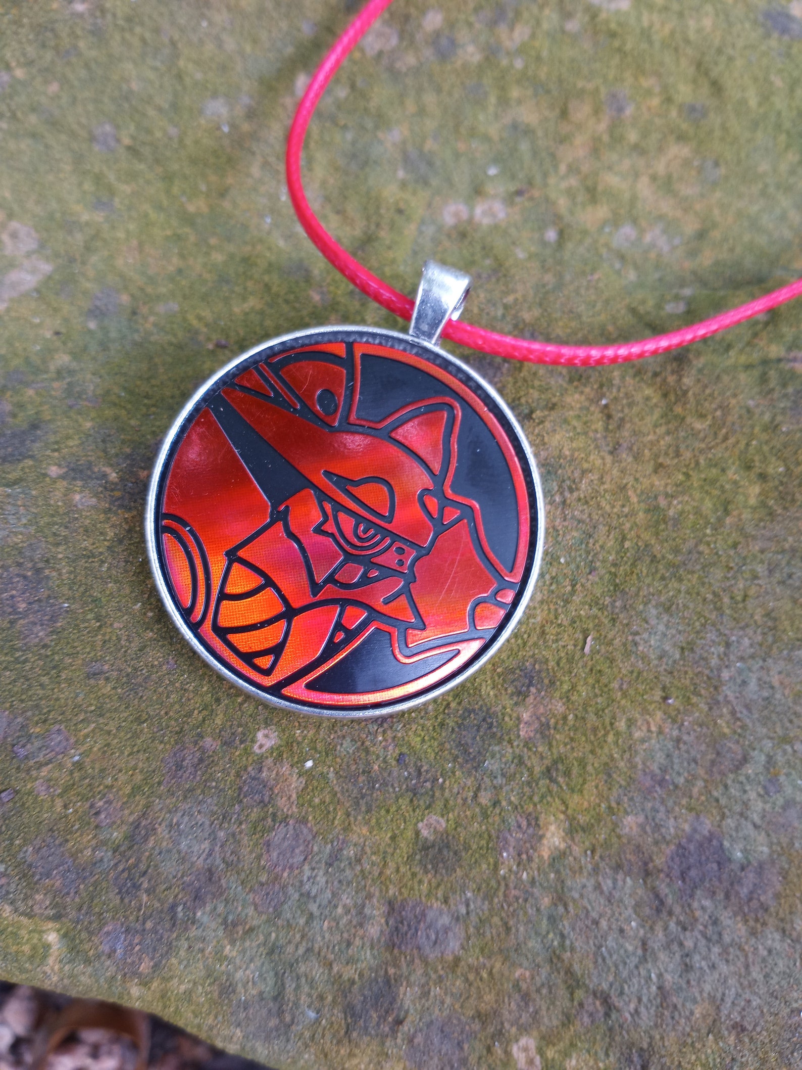 Volcanion Necklace,volcanion Coin Necklace,upcycled Jewelry,furry,furry ...