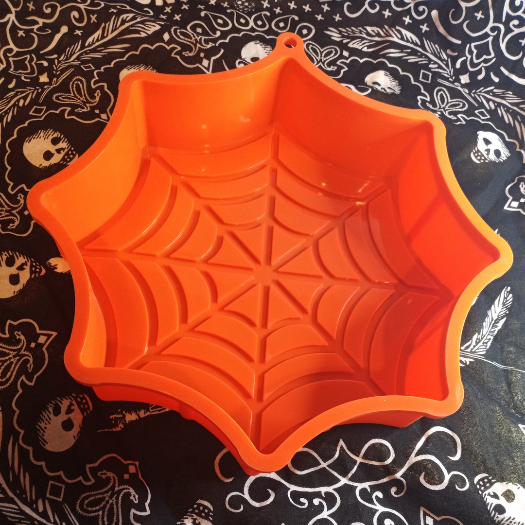 Spiderweb Stepping Stone Mold,spiderweb Concrete Mold,spiderweb Cake ...