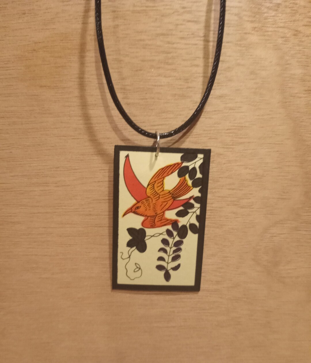 Hanafuda Necklace,japanese Necklace,hanafuda Jewelry,hanafuda,japan ...